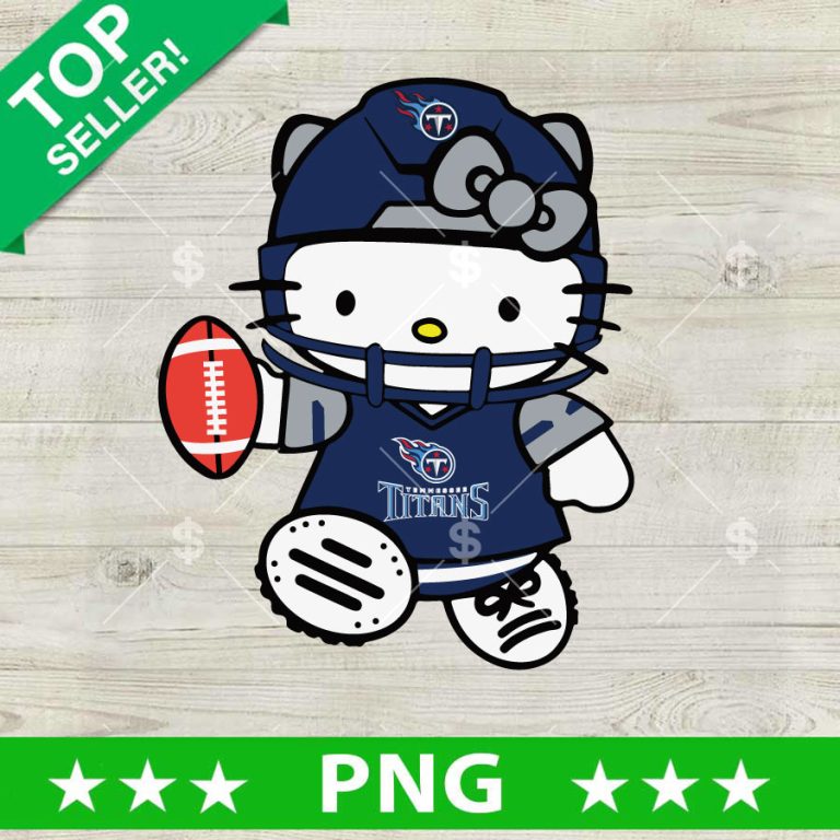 Hello Kitty Tennessee Titans PNG, Tennessee Titans Sublimation transfer ...