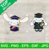 Cinnamoroll Graduation Cap SVG Bundle, Cinnamoroll Senior SVG, Last Day ...