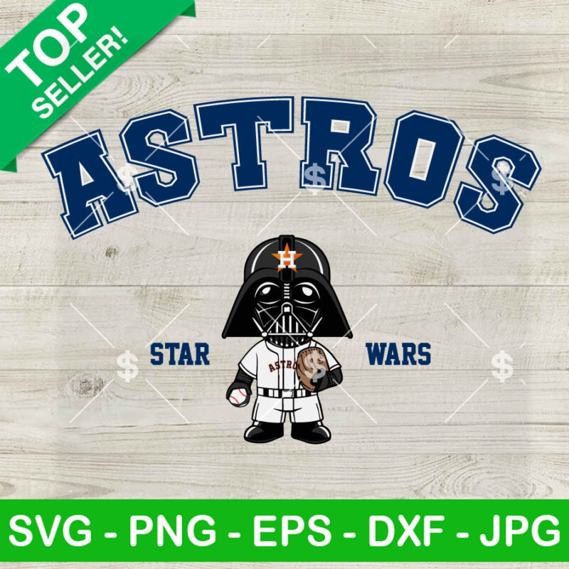 Darth Vader Houston Astros Baseball SVG, Darth Vader Baseball Fan Astro ...
