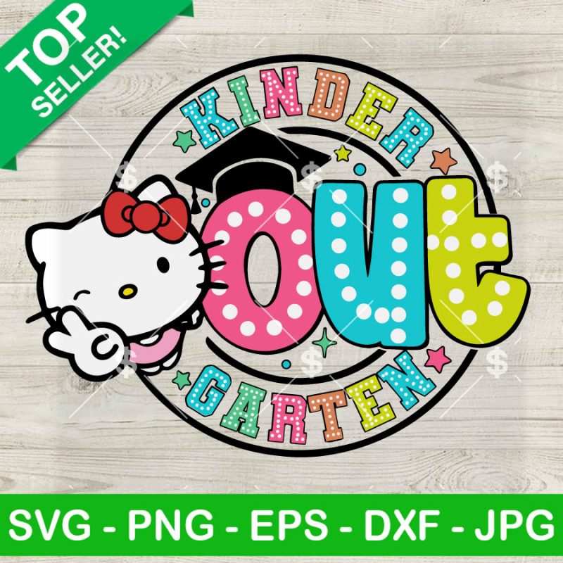 My Melody Graduation SVG, Cute Hello Kitty Senior SVG, End Of School ...