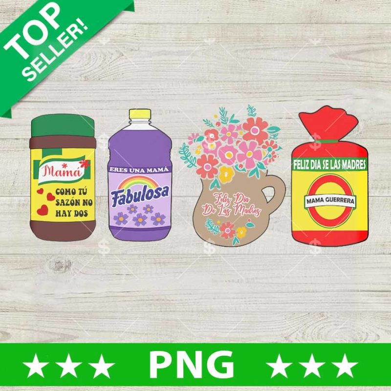 Mama Topper Multipack Mom Stuff PNG, Mama Guerrera Topper Sublimation ...