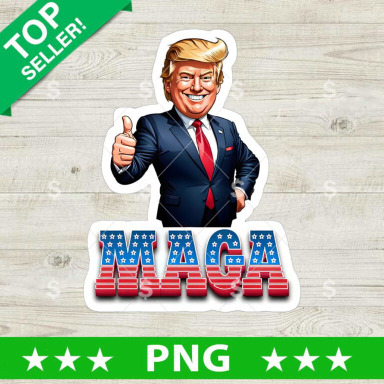 Donald Trump Maga America PNG, Trump Maga Sublimation transfer PNG