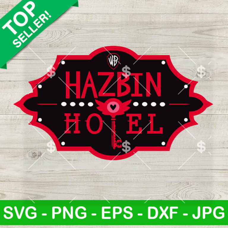Hazbin Hotel SVG, Hazbin Hotel Logo SVG, Hazbin Hotel TV Series SVG