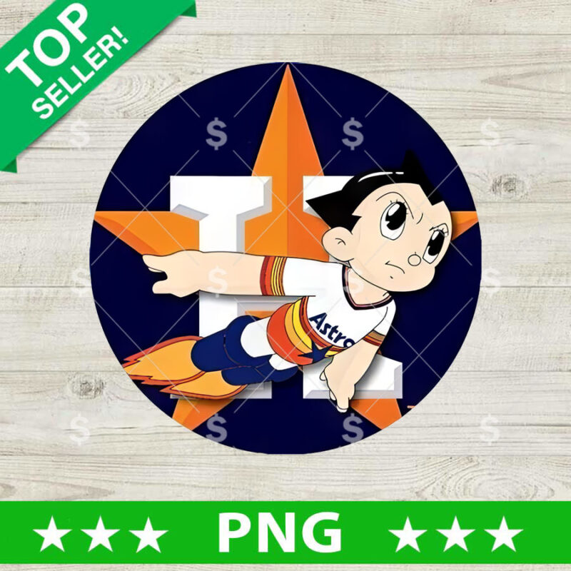 Houston Astros Boy PNG, Astro Boy Atom Houston Baseball PNG