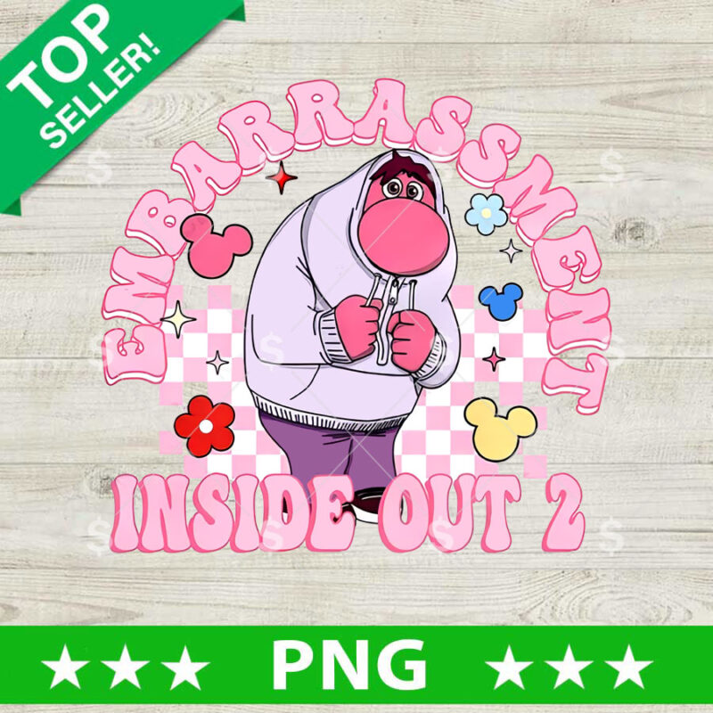 Embarrassment Inside Out 2 PNG, Emotion PNG, Inside Out 2 PNG ...