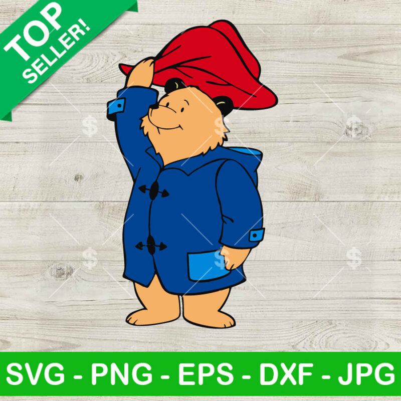 Paddington Bear Movie SVG, Little London Bear SVG, The Adventures of ...
