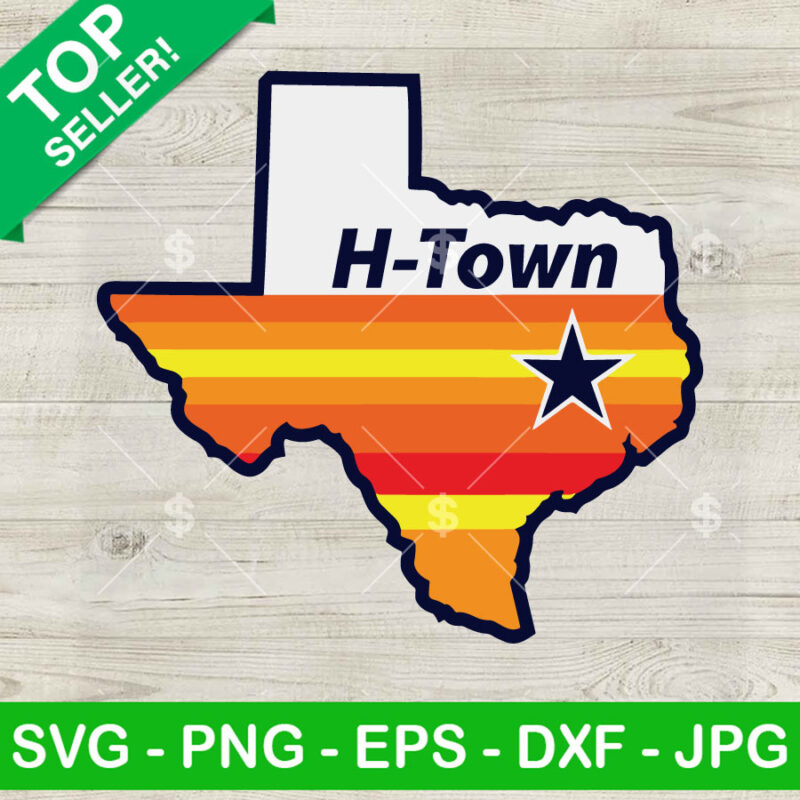 HTown Houston Texas SVG, Houston Astros Baseball SVG, Astros Map SVG ...