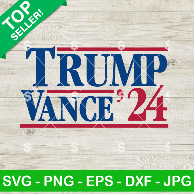 Trump Vance Obviously 2024 SVG, Trump Vance 2024 SVG, Donald Trump SVG PNG