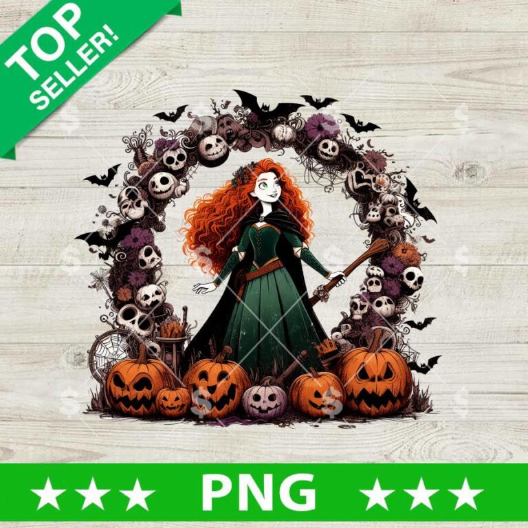 Merida Disney Princess Halloween PNG, Merida Brave Halloween PNG ...