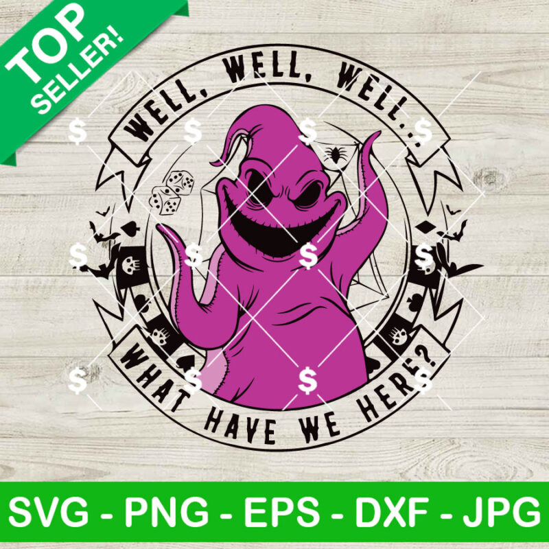 Pink Oogie Boogie Well Well Well SVG, Oogie Boogie SVG, Halloween ...