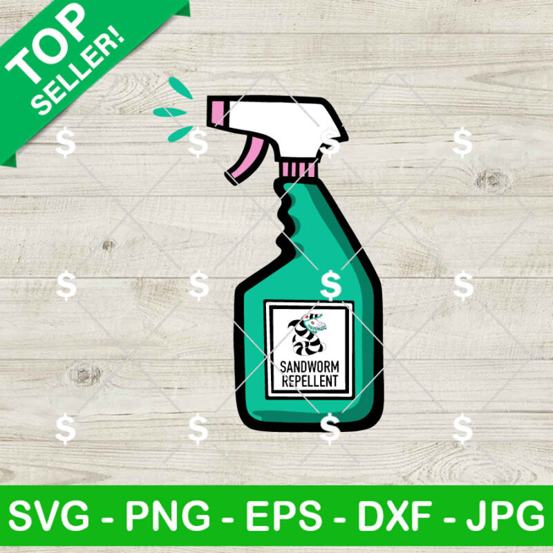 Sandworms Beetlejuice Repellent SVG, Beetlejuice SVG, Sandworm SVG