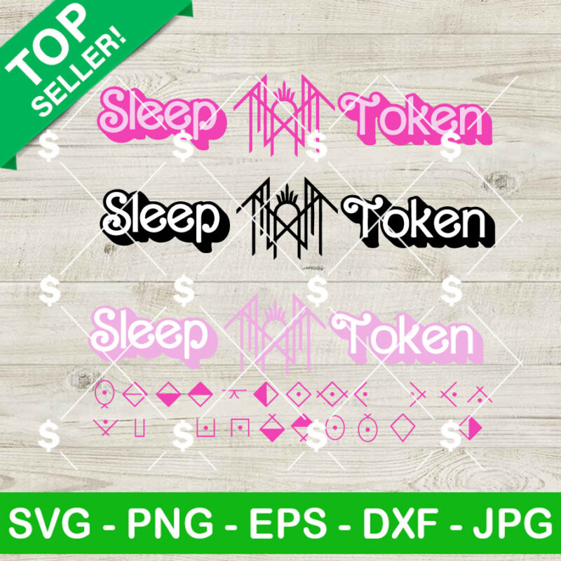 Sleep Token Chibi SVG, Vessel Chibi SVG, Sleep Token Logo SVG