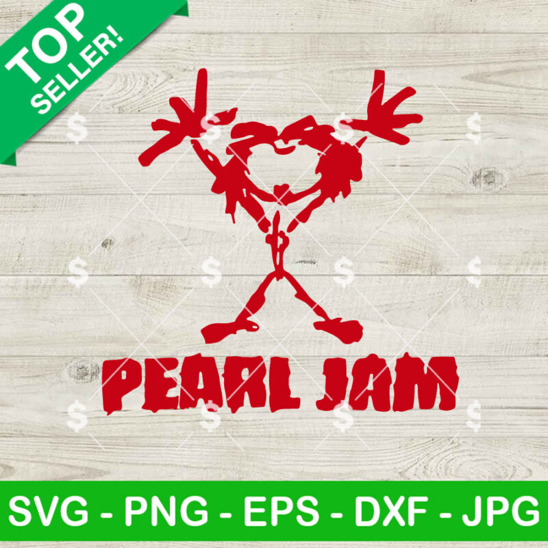 Pearl Jam Logo SVG, Pearl Jam Rock Band SVG, Pearl Jam Music SVG