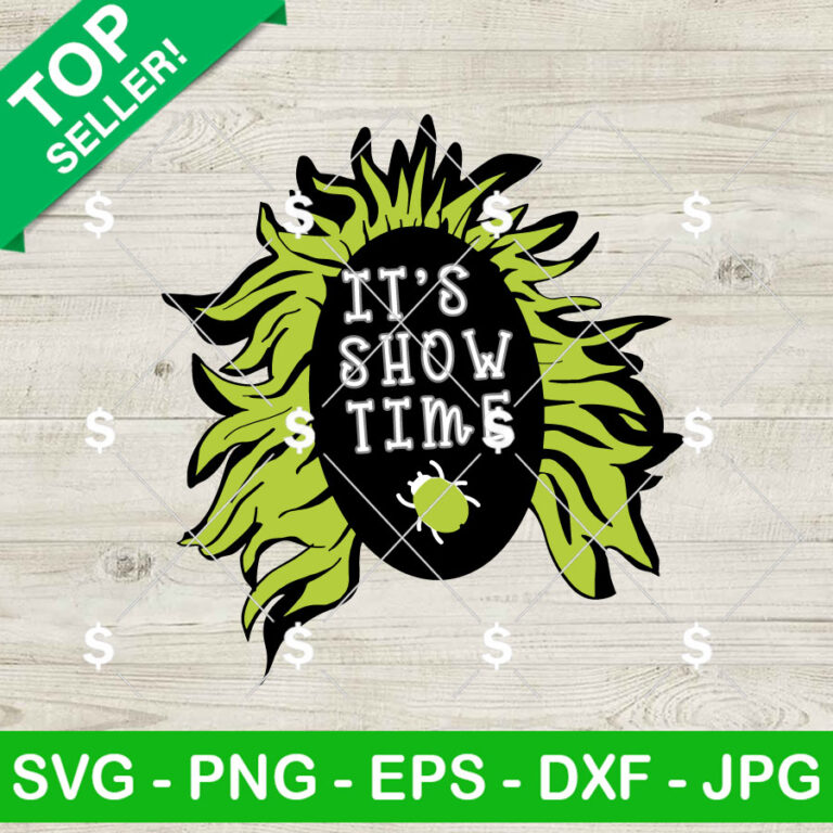 It's Showtime Beetlejuice Face SVG, Beetlejuice Movie SVG, Beetlejuice ...