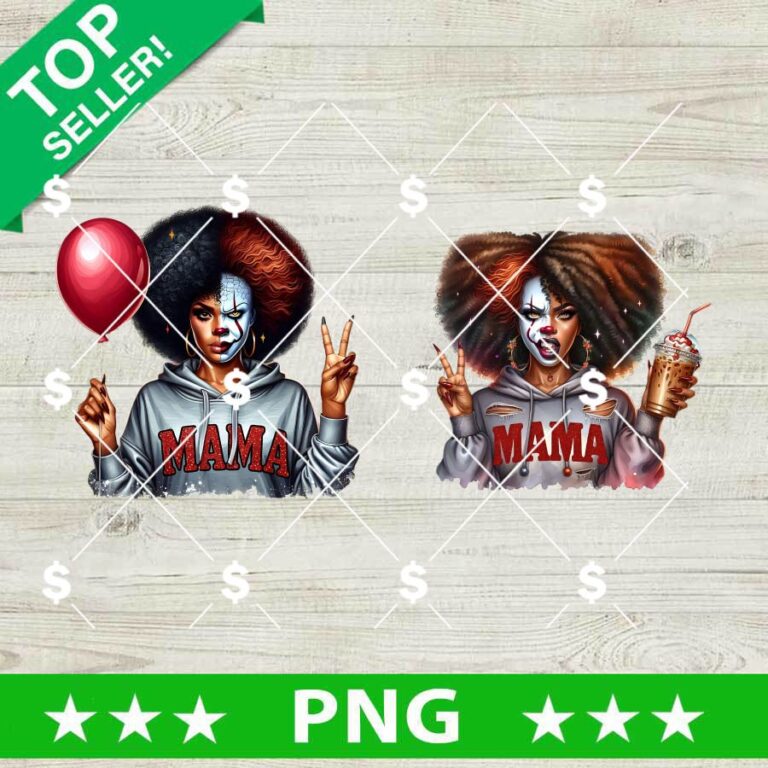 Mama Pennywise And Daughters PNG, Mama Pennywise Horror Family PNG ...
