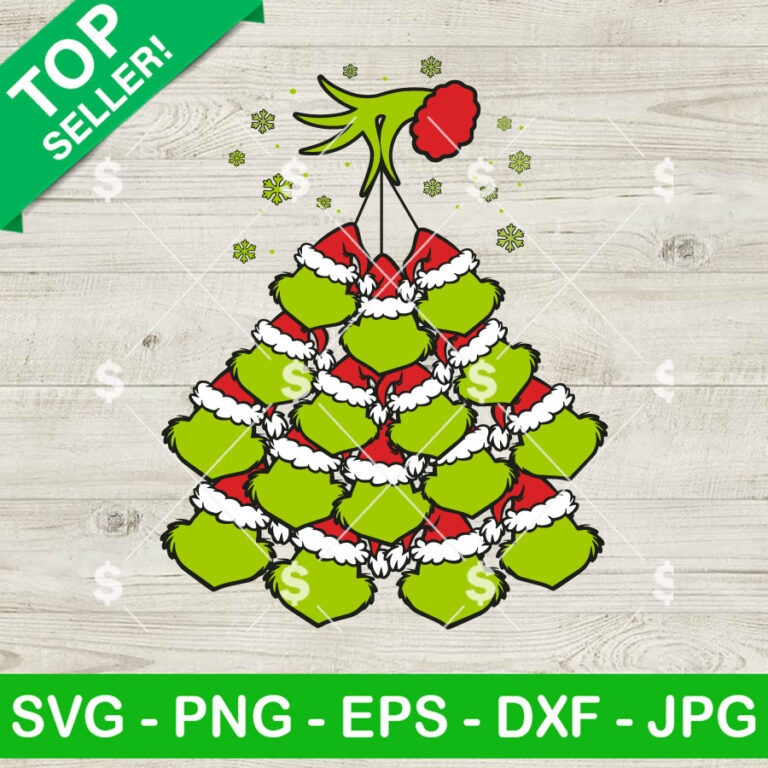 Grinch Hand Holding 16 Grinch face SVG, Grinch Holding Custom Name SVG, Grinch Holding Grinch ...