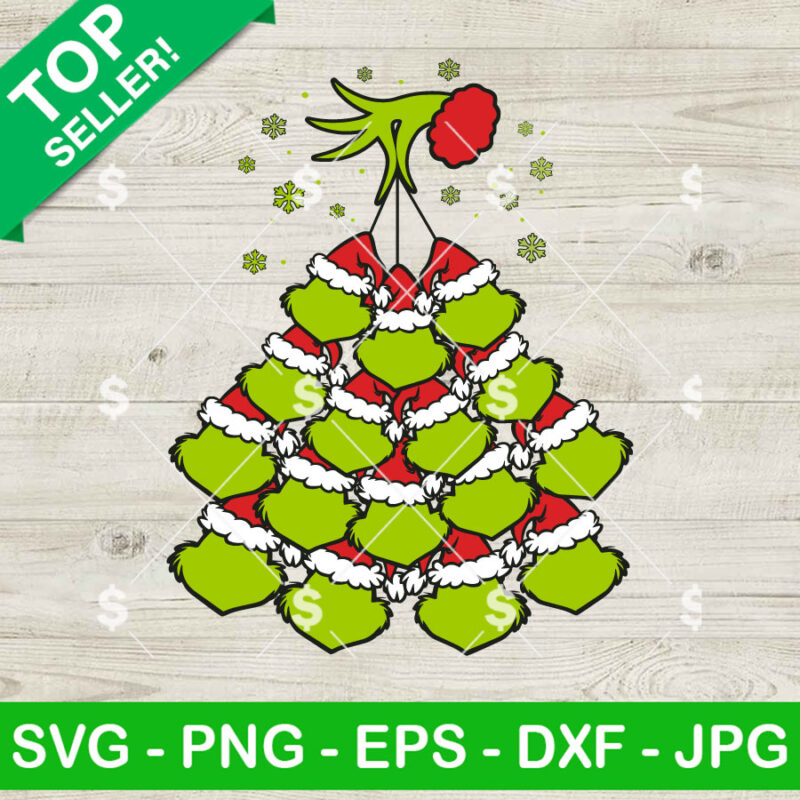 Grinch Hand Holding 16 Grinch face SVG, Grinch Holding Custom Name SVG ...