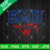 SMU Mustangs football Neon Logo SVG, SMU Mustangs Logo SVG, SMU ...
