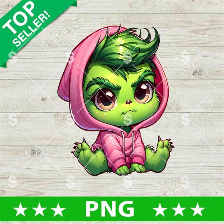 Baby Grinch Christmas PNG, Baby Grinchmas PNG, Baby Grinch Santa Claus ...