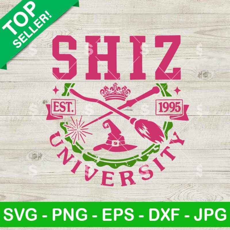 Shiz University SVG, Shiz University Est 1995 SVG, Wicked SVG