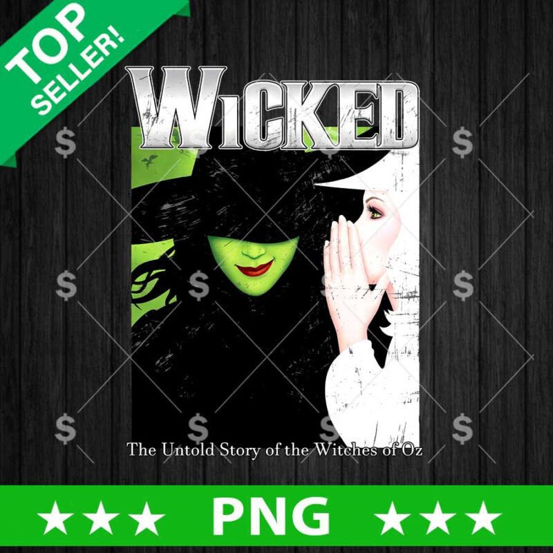 Wicked Broadway Musical PNG, Wicked Movie Poster PNG, Witches OZ Wicked ...