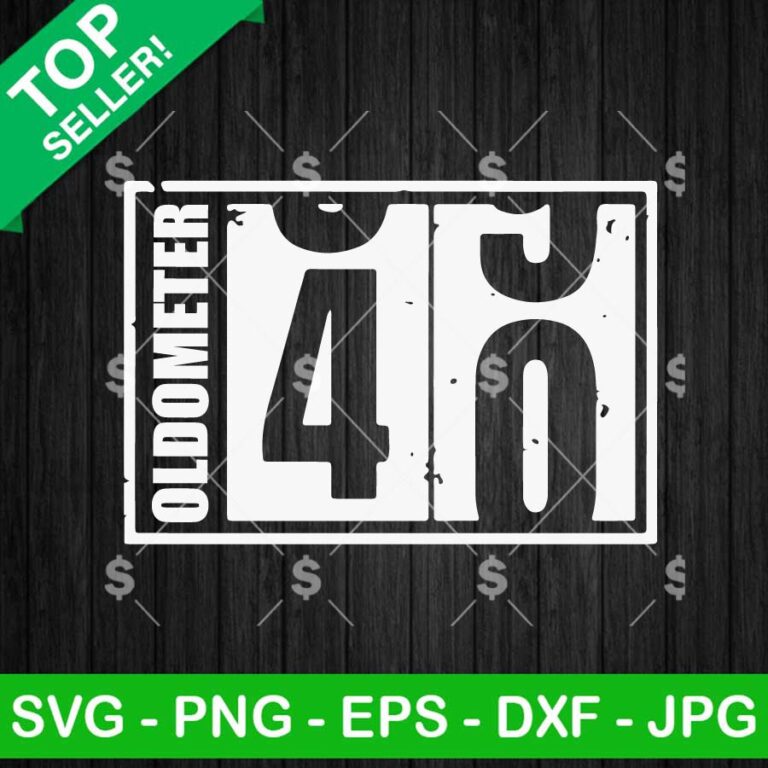 Oldometer 40 SVG PNG, 40 Year Old SVG, 40 Year SVG PNG