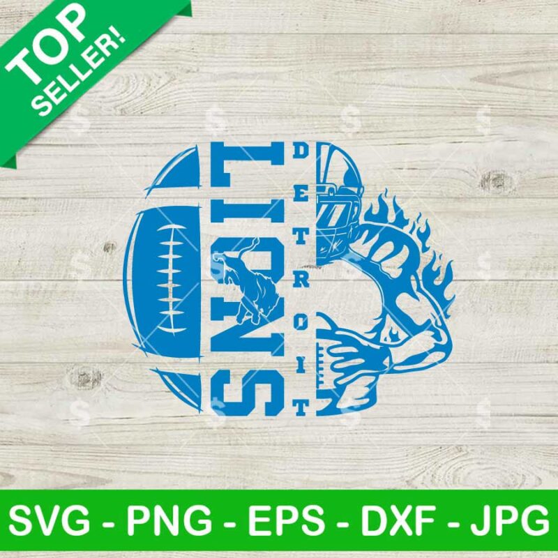 Detroit Lions Football SVG, Detroit Lions Logo SVG, Detroit Football ...