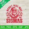 Merry Rizzmas Sigmas Santa SVG, Funny Merry Rizz Mas SVG, Santa Rizzmas SVG