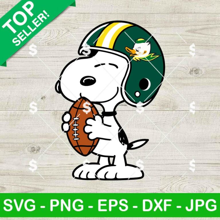 Snoopy Oregon Ducks Football SVG, Oregon Ducks Football SVG