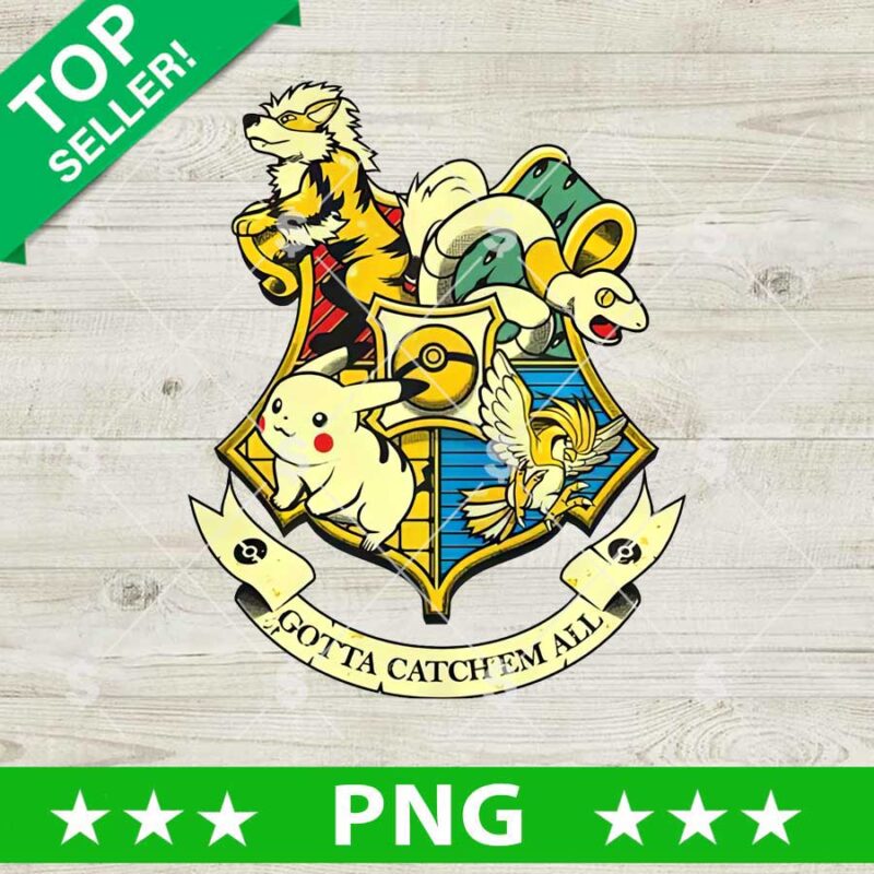 Pokemon Hogwarts Logo PNG, Harry Potter Pokemon PNG, Pikachu Pokemon ...