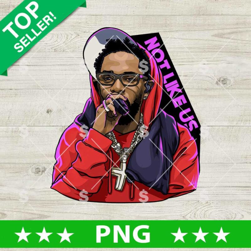 Not Like Us Kendrick Lamar PNG, Not Like Us PNG, Kendrick Lamar Rapper ...