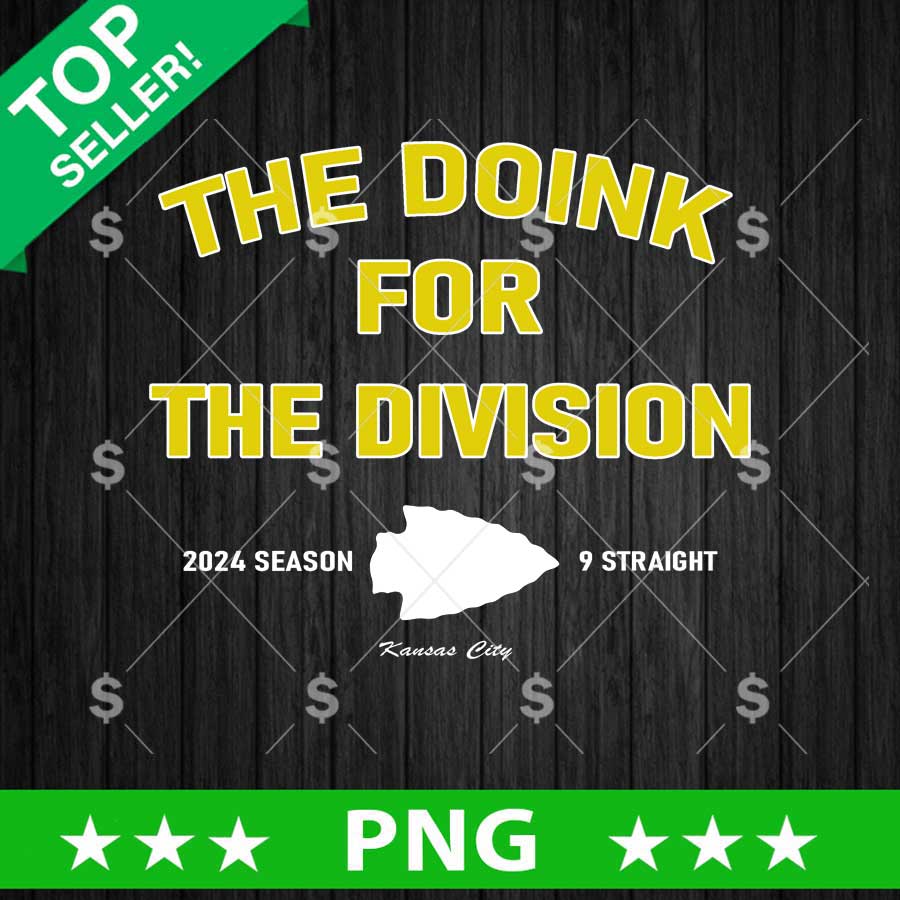 The Doink For Division KC Chiefs PNG, KC Chiefs 2024 9 Straight PNG ...