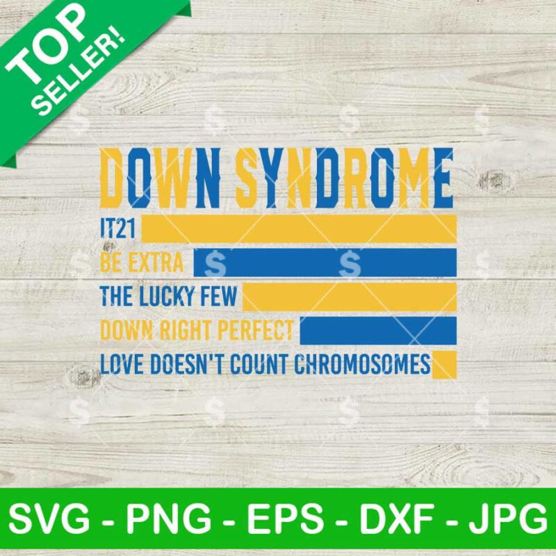 Brave Down Syndrome SVG, Down Syndrome Awareness SVG, Love Doesn't ...
