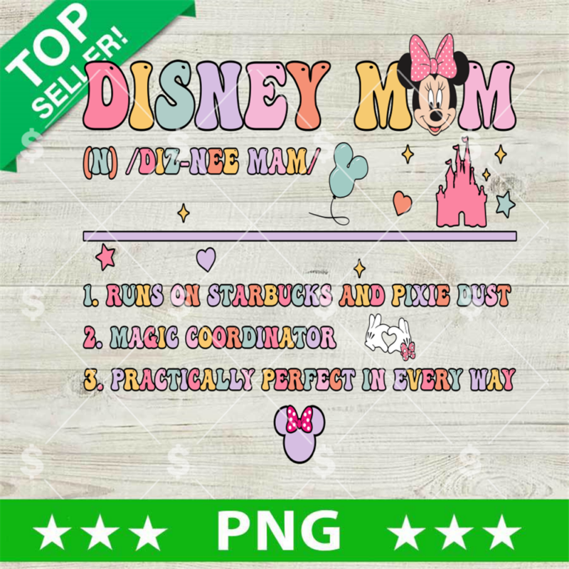 Disney Mom Definition PNG, Minnie Mouse Mom PNG, Disney Mom Mother's ...