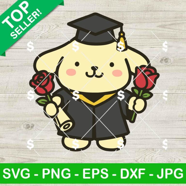 Hello Kitty Graduation SVG, Hello Kitty Senior SVG, Graduation Kawaii ...