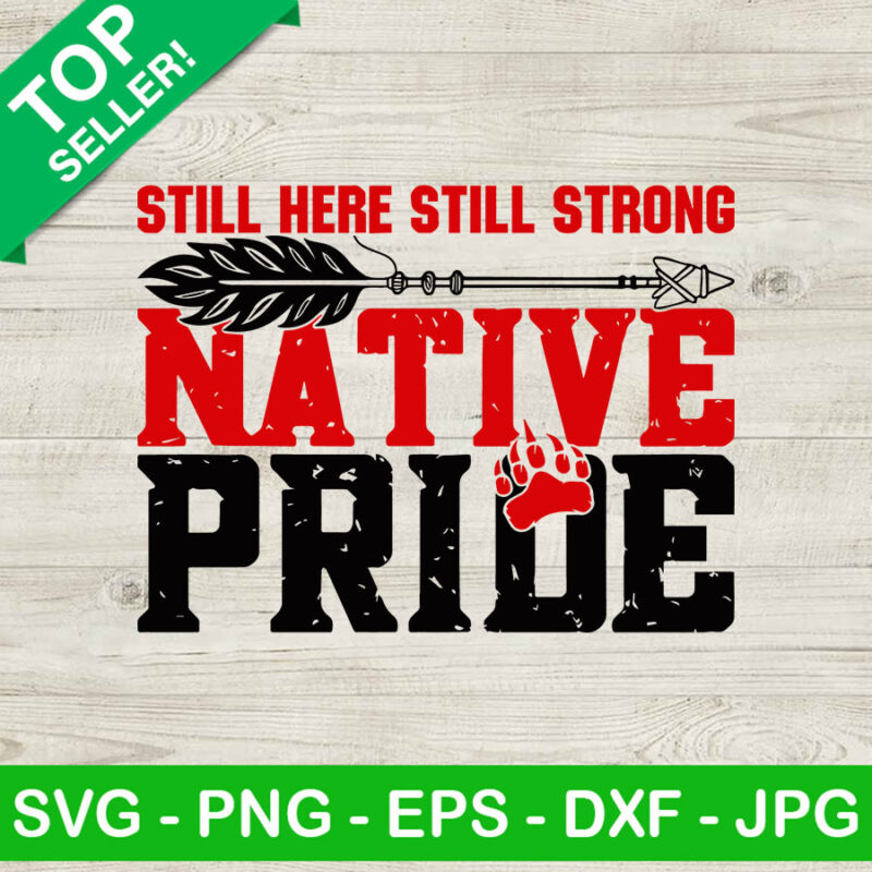 Still Here Still Strong Native Pride SVG, Native American Pride SVG ...