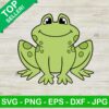 Frog SVG, Cute frog SVG, Animal SVG